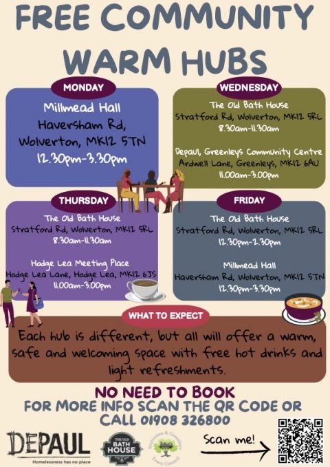 Warm Hub Sessions at The Old Bath House and Community Centre | The Old ...